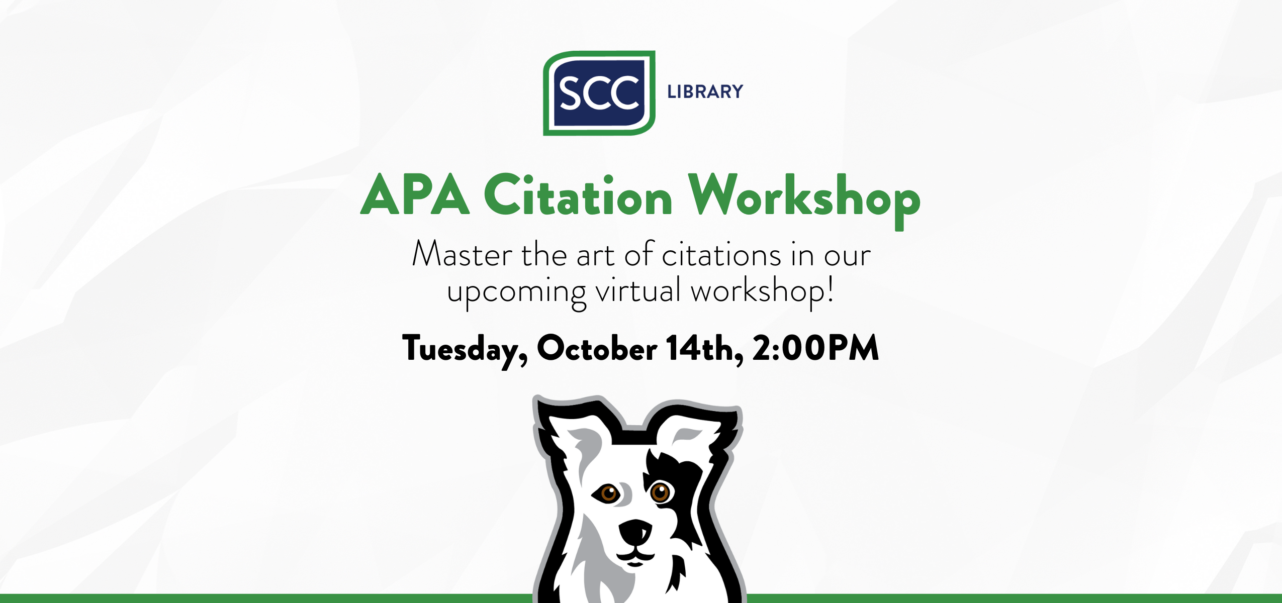 2025 | APA Citation Workshop | Spartanburg Community College